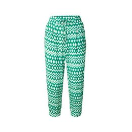 Tchibo - Bedruckte 3/4-Jerseyhose - Damen - Gr. M - creme/print