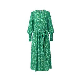 Tchibo - Florales Midi-Kleid - Damen - Gr. 44 - hellblau/print