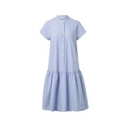 Tchibo - Seersucker-Kleid - Damen - Gr. XL - weiß/gestreift