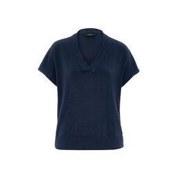 Tchibo - Feinstrick-Loungewear-Sweatshirt - Damen - Gr. L - dunkelblau