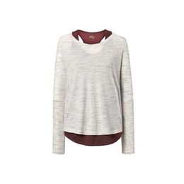Tchibo - 2-in-1-Sportshirt - Damen - Gr. L - dunkelrot