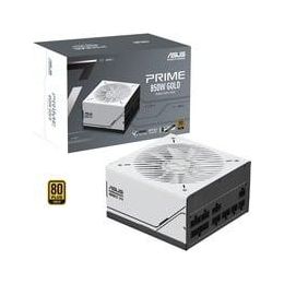 ASUS Prime 850W Gold, PC-Netzteil wei&szlig;, 1x 12-Pin High Power GPU, 3x PCIe, Kabelmanagement, 850 Watt