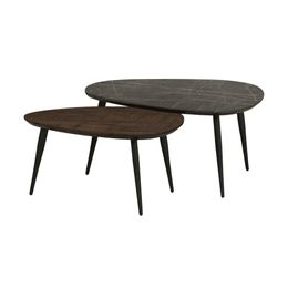 U.N.O uno Couchtisch 2er Set Dortmund holzfarben Ma&szlig;e (cm): B: 60 H: 45 Tische > Couchtische > Couchtische nach Material &raquo; Sofa DE