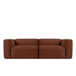 KONSIMO Einzelsofa Buffo orange Ma&szlig;e (cm): B: 250 H: 73 Sofas > Sofas nach Material > Stoffsofas &raquo; Sofa DE