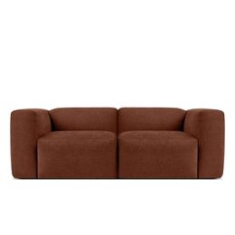 KONSIMO Einzelsofa Buffo orange Ma&szlig;e (cm): B: 210 H: 73 Sofas > Sofas nach Material > Stoffsofas &raquo; Sofa DE