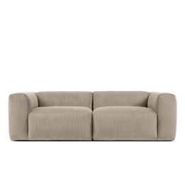 KONSIMO Einzelsofa Buffo beige Ma&szlig;e (cm): B: 250 H: 73 Sofas > Sofas nach Material > Stoffsofas &raquo; Sofa DE
