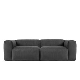 KONSIMO Einzelsofa Buffo grau Ma&szlig;e (cm): B: 250 H: 73 Sofas > Sofas nach Material > Stoffsofas &raquo; Sofa DE