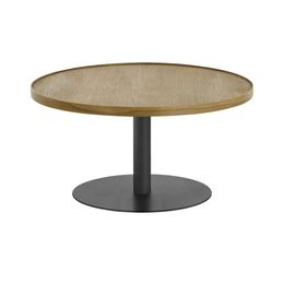Couchtisch Megesheim holzfarben Ma&szlig;e (cm): H: 40 &Oslash;: 80 Tische > Couchtische > Couchtische nach Material &raquo; Sofa DE