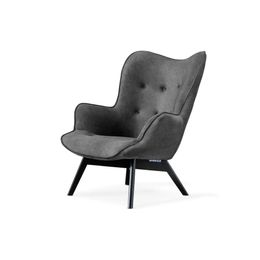 KONSIMO Sessel Glori grau Ma&szlig;e (cm): B: 78 H: 94 Sessel & Hocker > Sessel nach Material > Stoff Sessel &raquo; Sofa DE