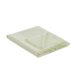 Plaid Dezent gr&uuml;n Synthetik Ma&szlig;e (cm): B: 130 Accessoires > Decken > Plaids &raquo; Sofa DE