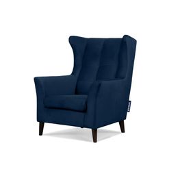 KONSIMO Sessel Salis blau Ma&szlig;e (cm): B: 80 H: 105 Sessel & Hocker > Sessel nach Material > Stoff Sessel &raquo; Sofa DE