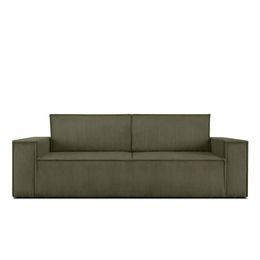 KONSIMO Einzelsofa Napi gr&uuml;n Ma&szlig;e (cm): B: 244 H: 89 Sofas > Sofas nach Material > Stoffsofas &raquo; Sofa DE
