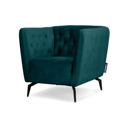 KONSIMO Sessel Cordi blau Maße (cm): B: 103 H: 91 Sessel & Hocker > Sessel nach Material > Stoff Sessel » Sofa DE