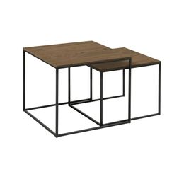 U.N.O uno Couchtisch 2er Set Simon holzfarben Ma&szlig;e (cm): B: 50 H: 43,5 Tische > Couchtische > Couchtische nach Material &raquo; Sofa DE