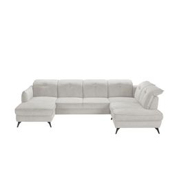 Medium Wohnlandschaft inklusive diverser Funktionen Milan creme Ma&szlig;e (cm): B: 350 H: 90 T: 240.0 Sofas > Sofas nach Material > &raquo; Sofa DE