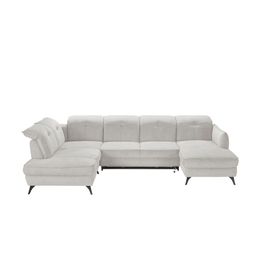 Medium Wohnlandschaft inklusive diverser Funktionen Milan creme Ma&szlig;e (cm): B: 360 H: 105 T: 240.0 Sofas > Sofas nach Material > &raquo; Sofa DE