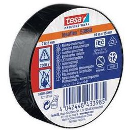 tesa 53988-00000-00 Isolierband tesa&reg; Professional Schwarz (L x B) 10 m x 15 mm 1 St.