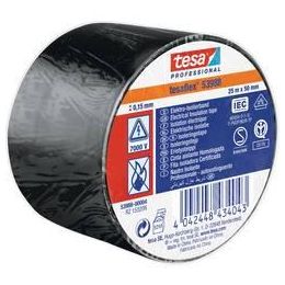 tesa 53988-00004-00 Isolierband tesa&reg; Professional Schwarz (L x B) 25 m x 50 mm 1 St.