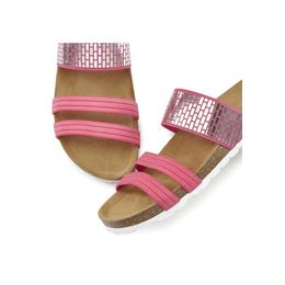 Lascana Pantolette 'Mule, Sandale, offener Schuh,' pink Gr. 42 f&uuml;r Damen