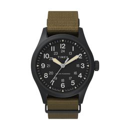 Timex Analoguhr 'Expedition North Field Post Solar' Herren Gr&ouml;&szlig;e One Size khaki / schwarz
