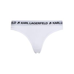 K by KARL LAGERFELD Karl Lagerfeld Slip Damen Gr&ouml;&szlig;e XL schwarz / wei&szlig;