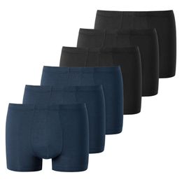 uncover by Schiesser Boxer shorts male size L Dark blue / Black
