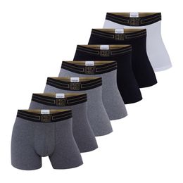 CR7 Cristiano Ronaldo Cr7 - Cristiano Ronaldo Boxershort Herren Gr&ouml;&szlig;e L grau / schwarz / wei&szlig;