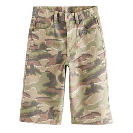 next Shorts Jungen Gr&ouml;&szlig;e 110 brokat / dunkelgrau / khaki / oliv