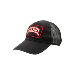 Diesel Cap Damen Gr&ouml;&szlig;e 56 rot / schwarz / wei&szlig;
