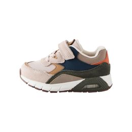 next Sneaker Jungen Gr&ouml;&szlig;e 20.5 hellbeige / dunkelbeige / navy / dunkelgr&uuml;n