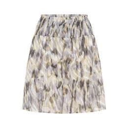Kaffe Rock 'Avicki' Damen Gr&ouml;&szlig;e 38 beige / dunkelbeige / grau