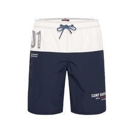 CAMP DAVID Badeshorts Herren Gr&ouml;&szlig;e L navy / wei&szlig;