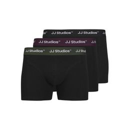 Jack & Jones Jack & Jones Junior Boxershorts 'JACSOHO' Jungen Gr&ouml;&szlig;e 152 oliv / bordeaux / schwarz