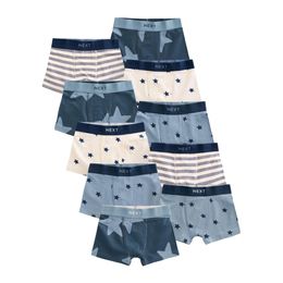 next Boxershorts Jungen Gr&ouml;&szlig;e 104 ecru / navy / taubenblau / grau