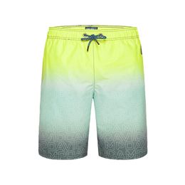 CAMP DAVID Badeshorts Herren Gr&ouml;&szlig;e XL limone / gr&uuml;n / mint