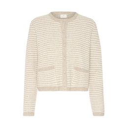 Kaffe Knit Cardigan 'KA Ellery' female size XS Kitt / Light beige