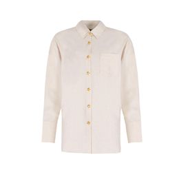 South Beach Shirt Damen Gr&ouml;&szlig;e M beige