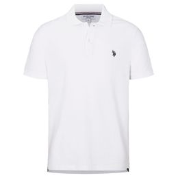 U.S. Polo Assn. Polo 'UMALFRED' Herren Gr&ouml;&szlig;e M schwarz / wei&szlig;