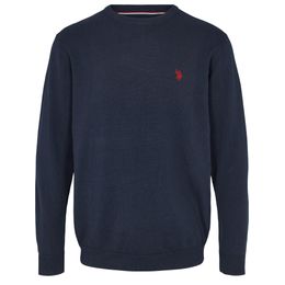 U.S. Polo Assn. Pullover 'UMAdair' Herren Gr&ouml;&szlig;e M dunkelblau / kirschrot
