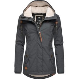 Ragwear Winterjacke 'Monade' Damen Gr&ouml;&szlig;e S braun / grau