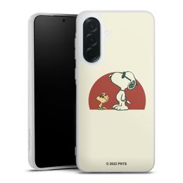 DeinDesign Galaxy A36 5G Handy Silikon H&uuml;lle Case transparent Handyh&uuml;lle Snoopy Official Licensed Product Kindheit Silikon Case