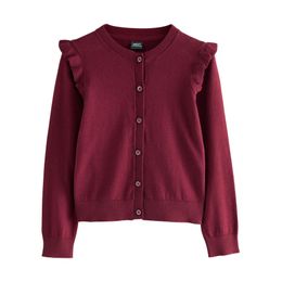next Knit Cardigan girl size 122 Burgundy