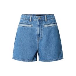 Pieces Shorts 'PCFie' Damen Gr&ouml;&szlig;e 27/28 blue denim / hellblau