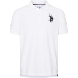 U.S. Polo Assn. Polo 'UMALFREDO' Herren Gr&ouml;&szlig;e S navy / wei&szlig;