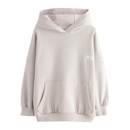 next Sweatshirt M&auml;dchen Gr&ouml;&szlig;e 104 greige / wei&szlig;
