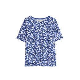 Seasalt Cornwall T-Shirt 'Poisson' Damen Gr&ouml;&szlig;e 4XL blau / wei&szlig;