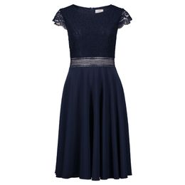 Vera Mont Kleid Damen Gr&ouml;&szlig;e 40 marine