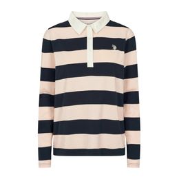 U.S. Polo Assn. Polo 'UWNancy' Damen Gr&ouml;&szlig;e M navy / rosa / wei&szlig;