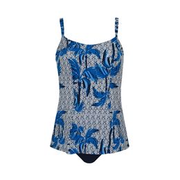 Olympia Tankini Damen Gr&ouml;&szlig;e XL navy / taubenblau / dunkelblau / wei&szlig;