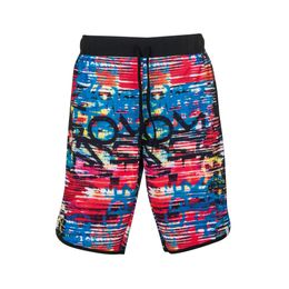 Wavebreaker Badeshorts Herren Gr&ouml;&szlig;e M blau / rot / schwarz / wei&szlig;